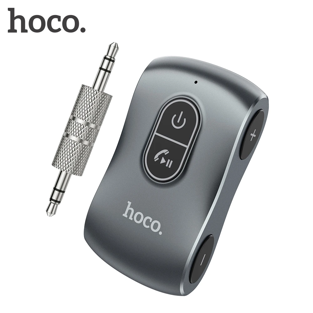 HOCO-Bluetooth-Receiver-3-5mm-AUX-Jack-Audio-Wireless-Bluetooth-Adapter ...
