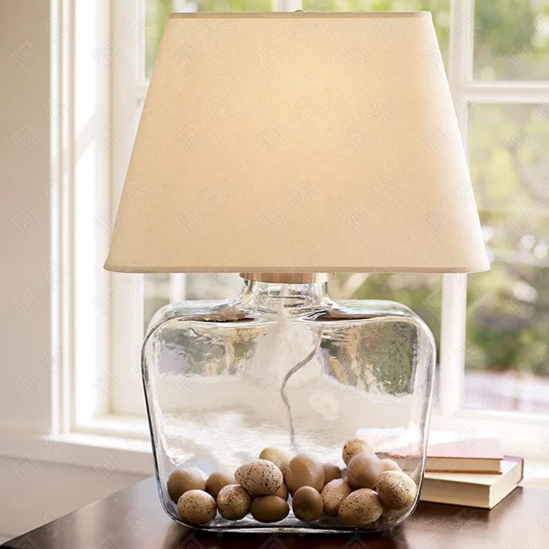 Modern Glass Table Lamp
