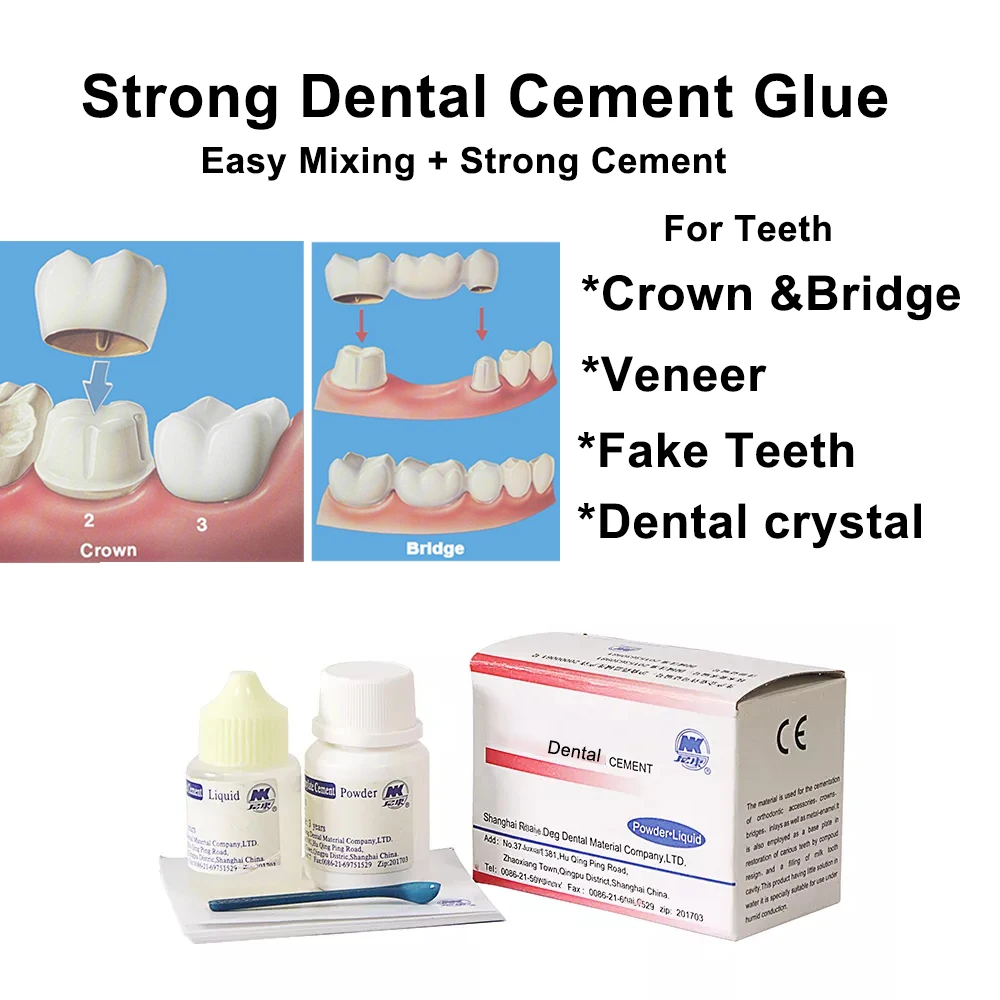 Colle-de-ciment-dentaire-pour-les-dents-kit-de-anciers-adh-sif-super ...