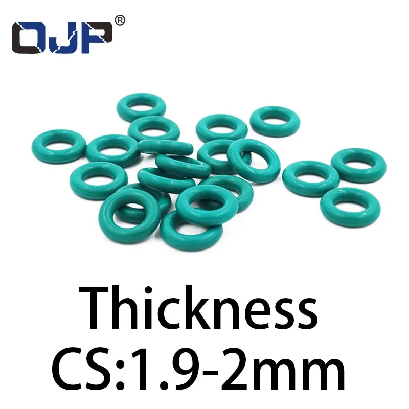 O-ring thickness 1.9/2mm CS fluororubber FKM sealing temperature ...