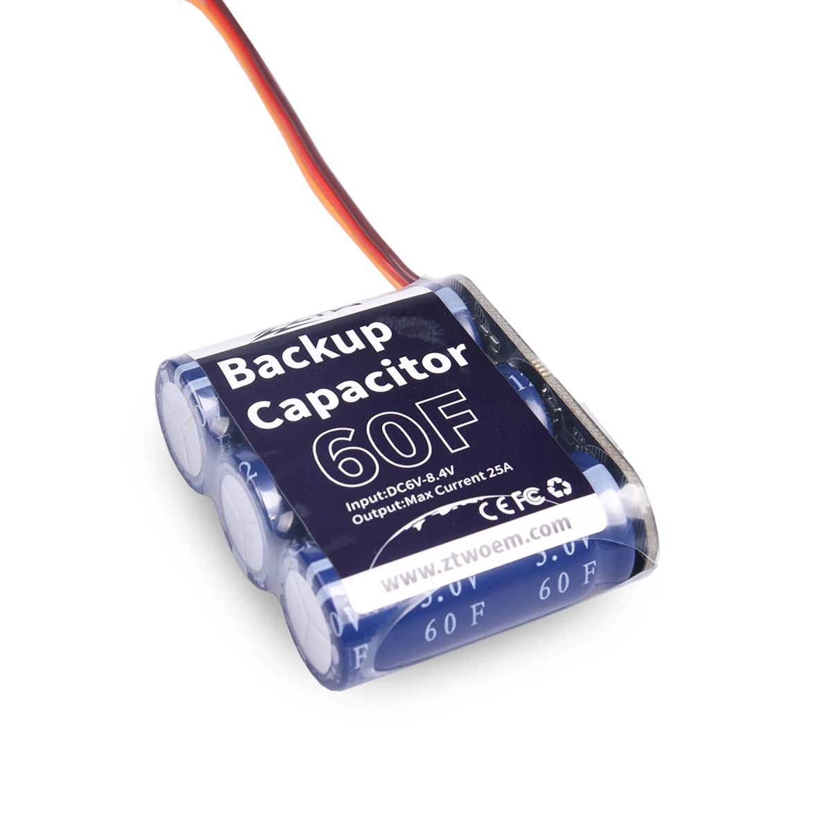 ZTW-Super-Capacitor-Buffer-BEC-Backup-25F-60F-6V-8-4V-25A-For-RC ...
