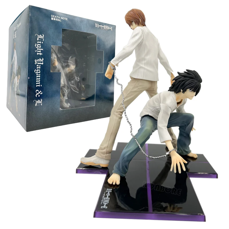 Death Note Anime Action Figure, Light Yagami L, Estatueta Lawliet ...