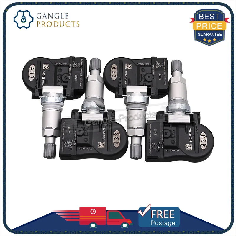 1/4Pcs 56029527AA 68078768AA TPMS Sensor For 2008 2009 2010 CHRYSLER ...