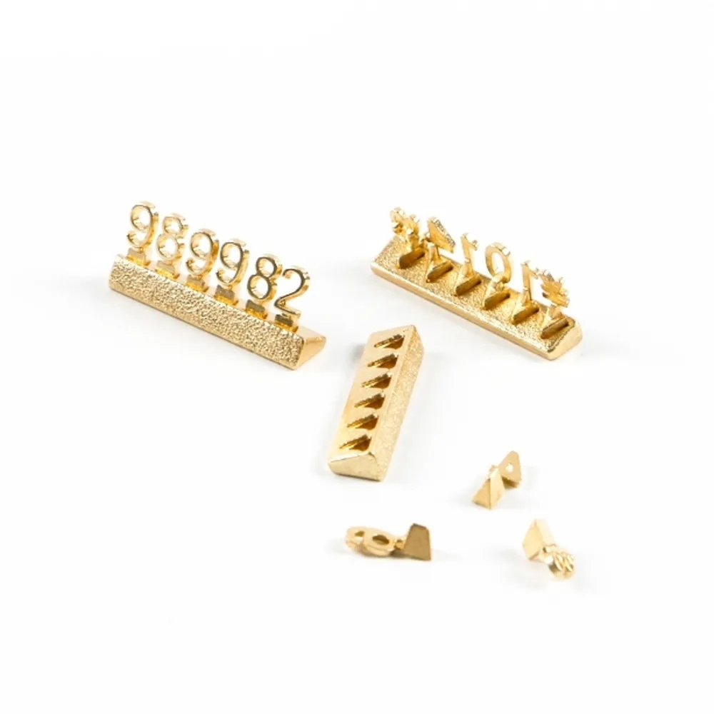 Mini Adjustable Number Tag Jewelry Watches Retail Display Pricing ...