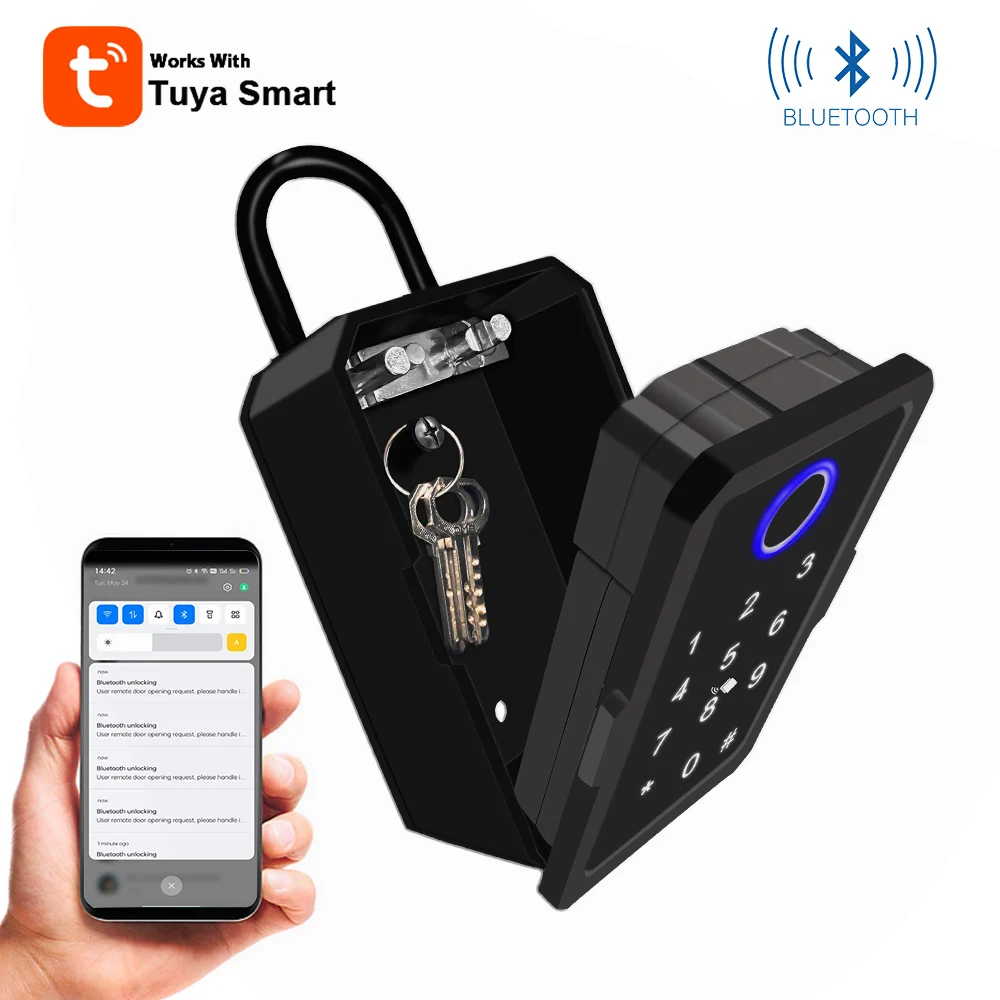 Tuya-Smart-Key-Box-Fingerprint-Safe-Storage-Lock-Key-Digital-Security-Lockbox-Combination-Code ...