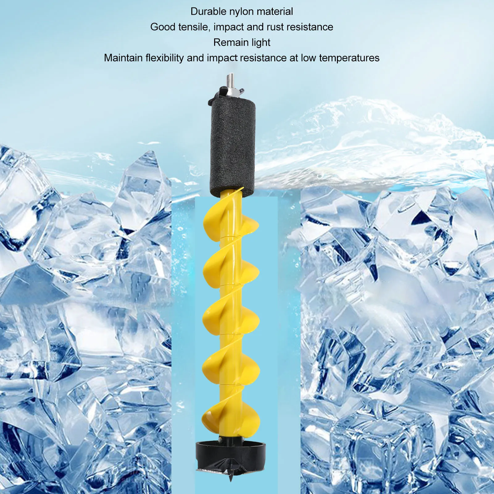 Auger Bit Auger Drill Bit 5 Inch Drilling Diameter Lightweight Nylon ...