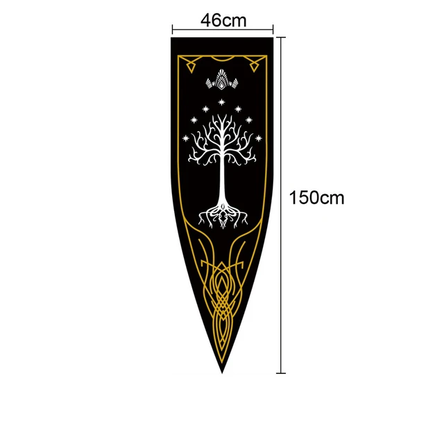 Gondor Shield And Banner