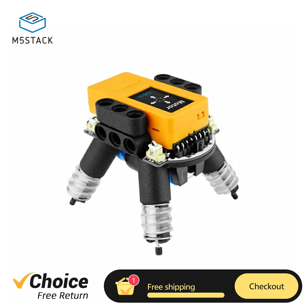 M5Stack-BugC2-Quadrupedal-Programmable-Robot-Base-on-StickC-Plus2-I2C-Protocol-Quadruple-Motor ...
