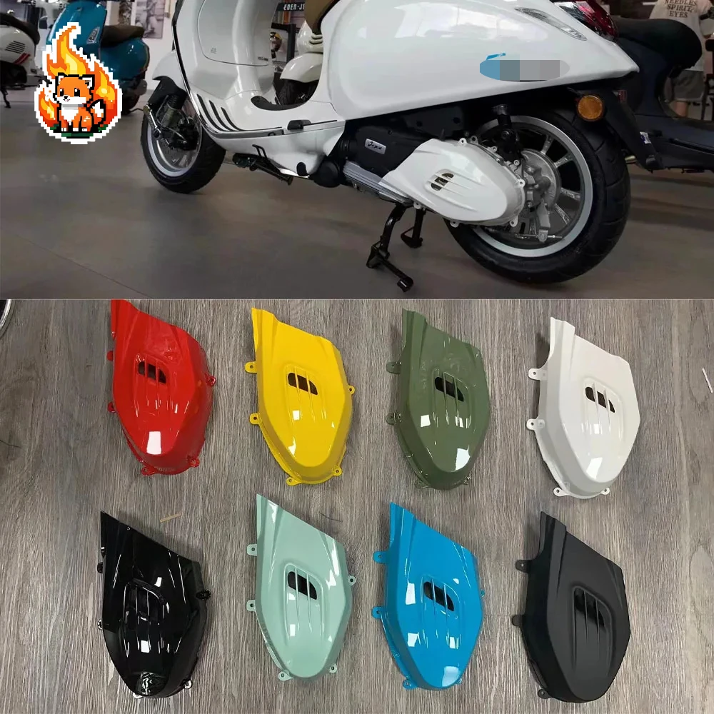 For-Vespa-Spring-Sprint-150-Engine-Decorative-cover-Engine-Cover-Heat ...