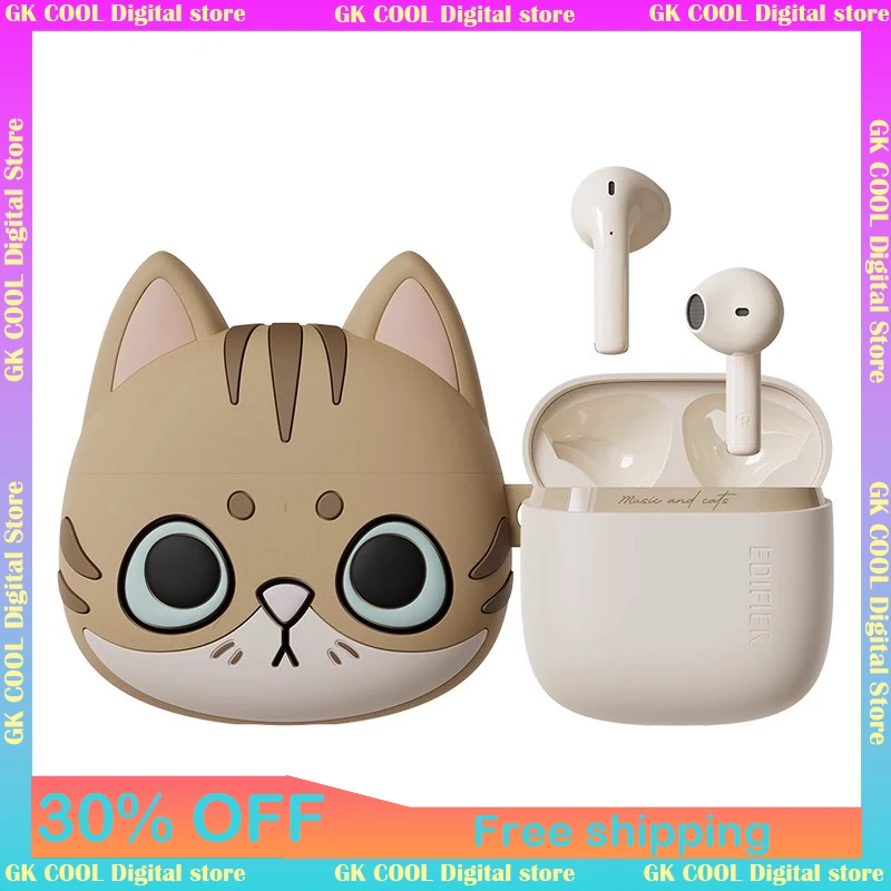 New-Zero-Cute-Cat-Earbuds-Wireless-Bluetooth-Noise-Reduction-High ...
