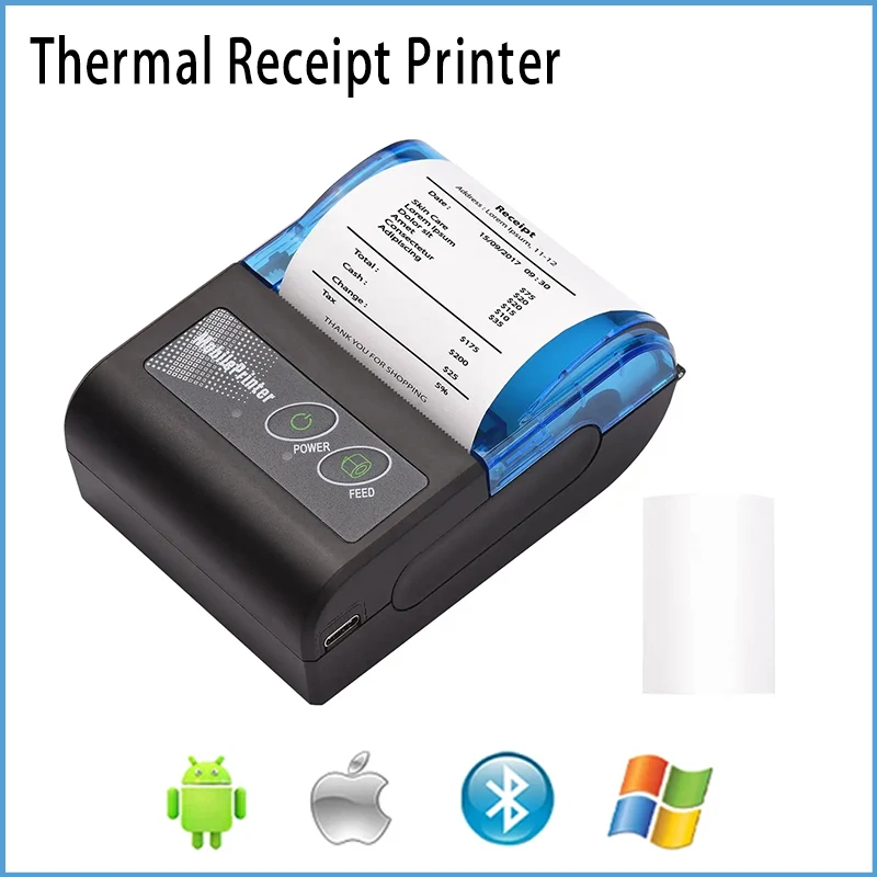 Mini-Portable-58mm-Receipt-Printer-Wireless-Bluetooth-Bill-Ticket ...
