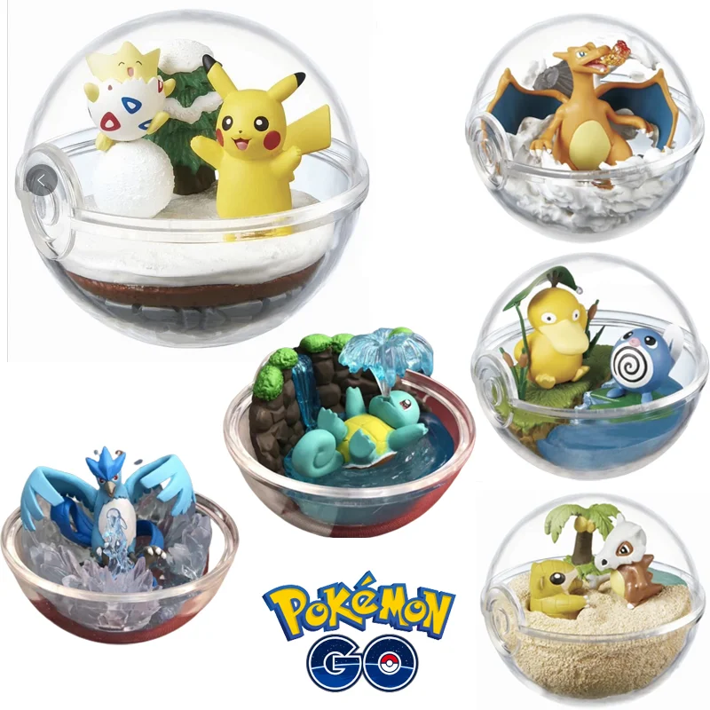 6pcs-Pokemon-Pikachu-Action-Figure-Anime-Cartoon-Models-Pokeball-Model ...