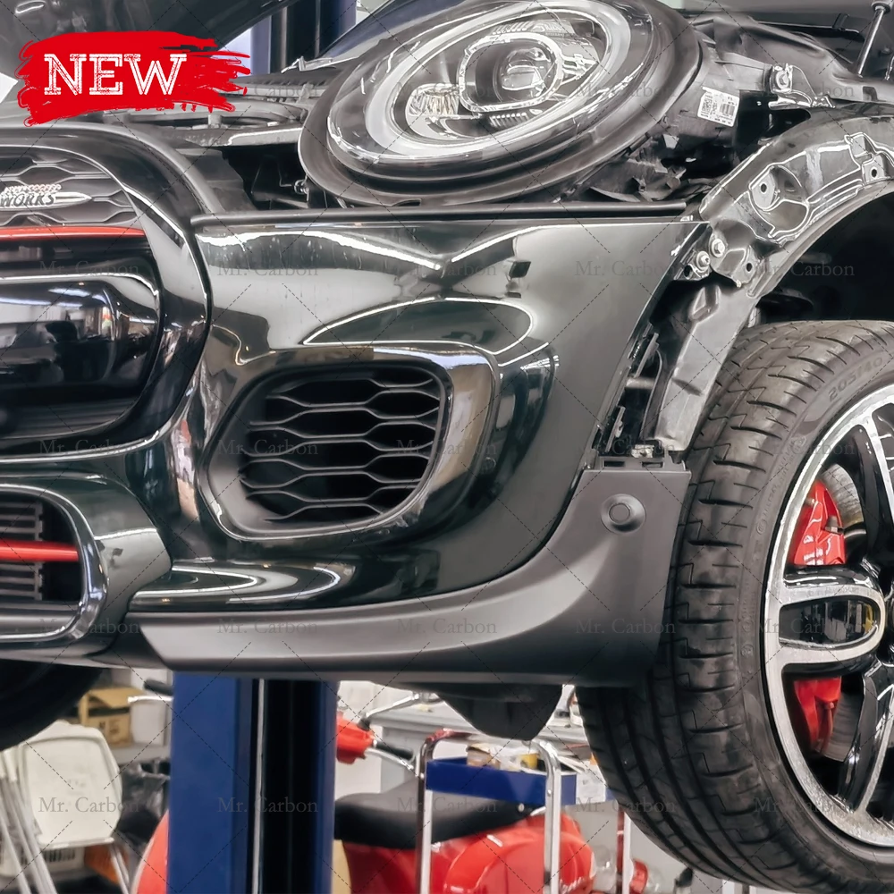 PRO FRONT BUMPER PROTECTIVE ANGLE FOR JCW F55\F56\F57 CARBON FIBER ...