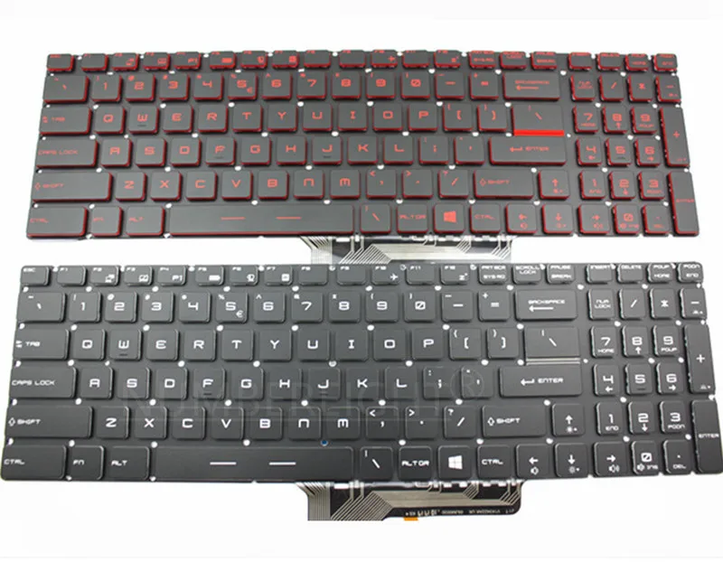 New-Keyboard-For-MSI-GT73-GT73VR-GS73-GS70-GS72-GE72-GE62-GE62VR-GT62 ...