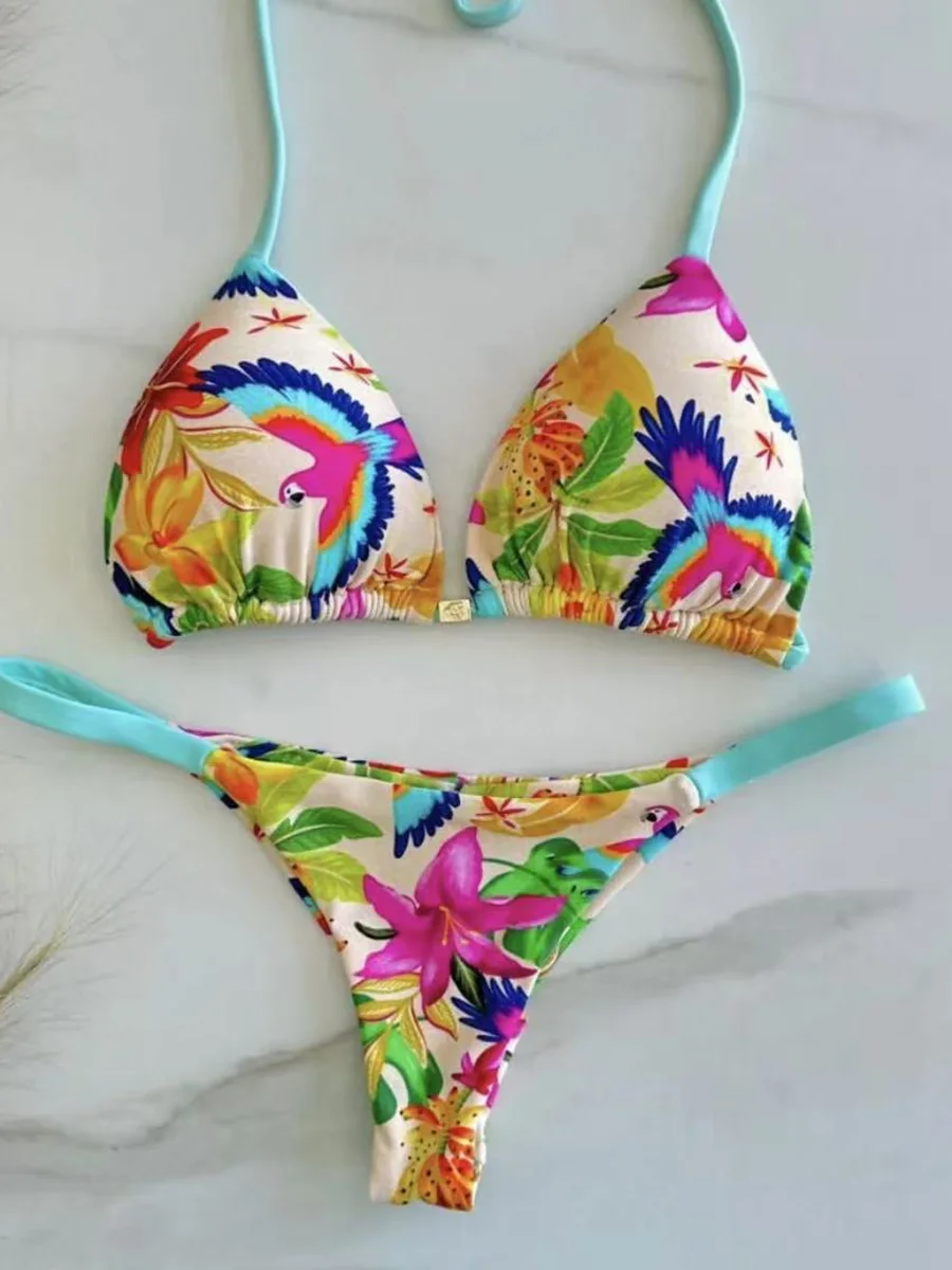 Swimsuit For Women Push Up Bikinis 2026 Sexy Swimwear Female Bikini Set ...