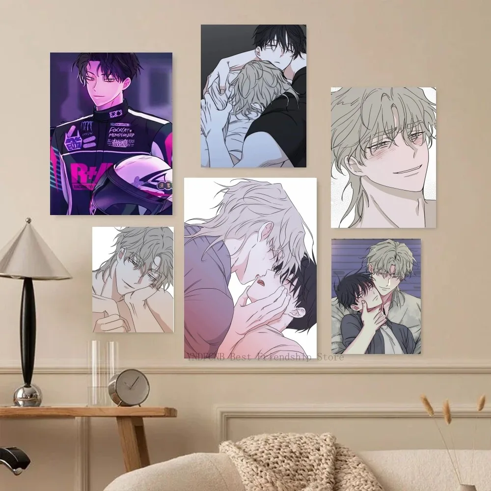 P-ster-de-arte-autoadhesivo-de-marea-baja-en-Crep-sculo-pegatina-de ...