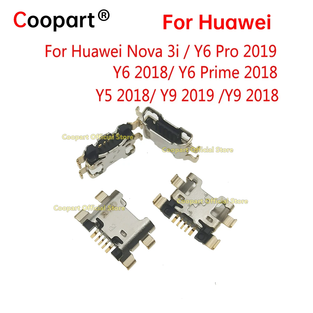 Usb Charge Charging Connector Plug | Huawei Y6 2019 Charging Port ...