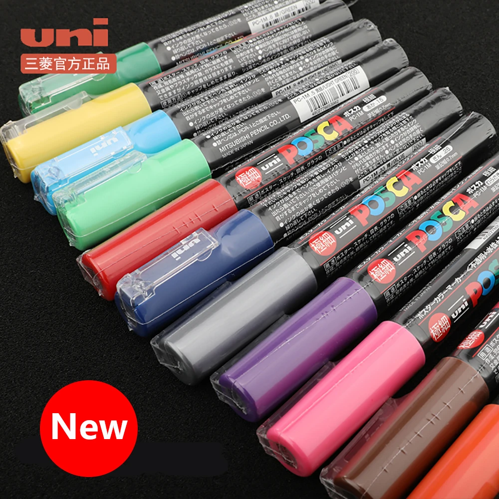 UNI POSCA Series Marker Pen Combination Painting And Filling Special ...