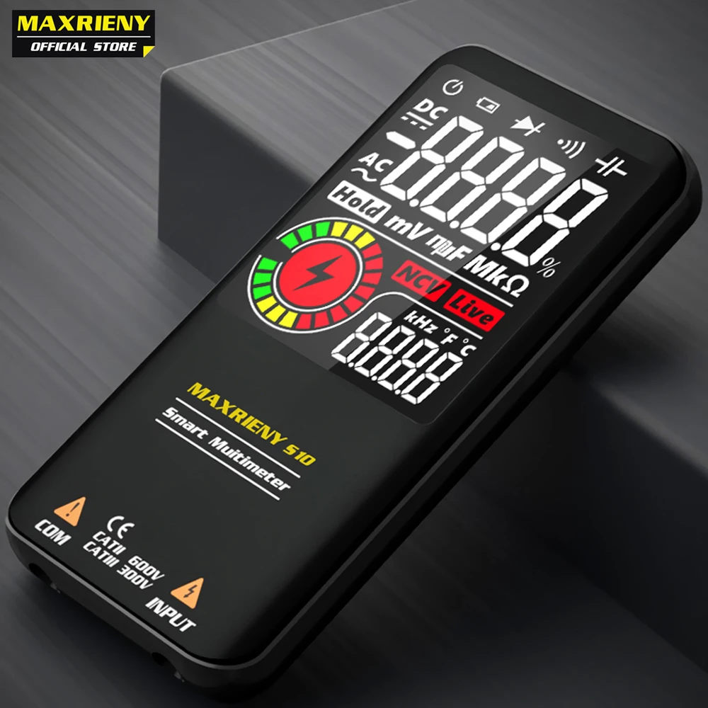 Smart Digital Multimeter Mini Ebtn Display Voltmeter Lcd Voltage ...