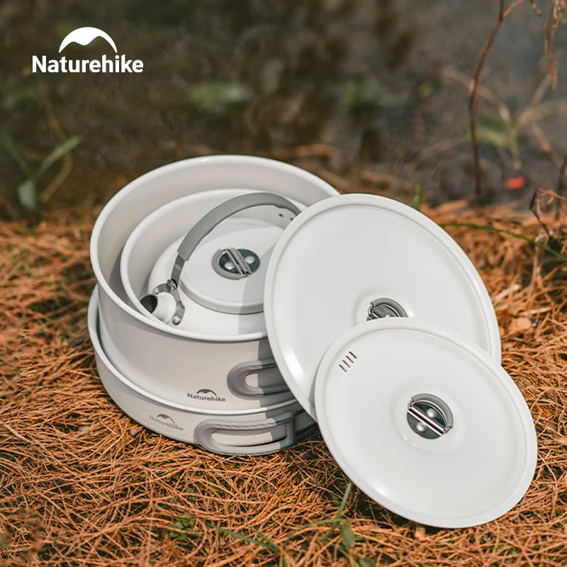 Naturehike-Camping-Cookware-Ceramic-Non-Stick-Set-Of-Pots-Outdoor ...