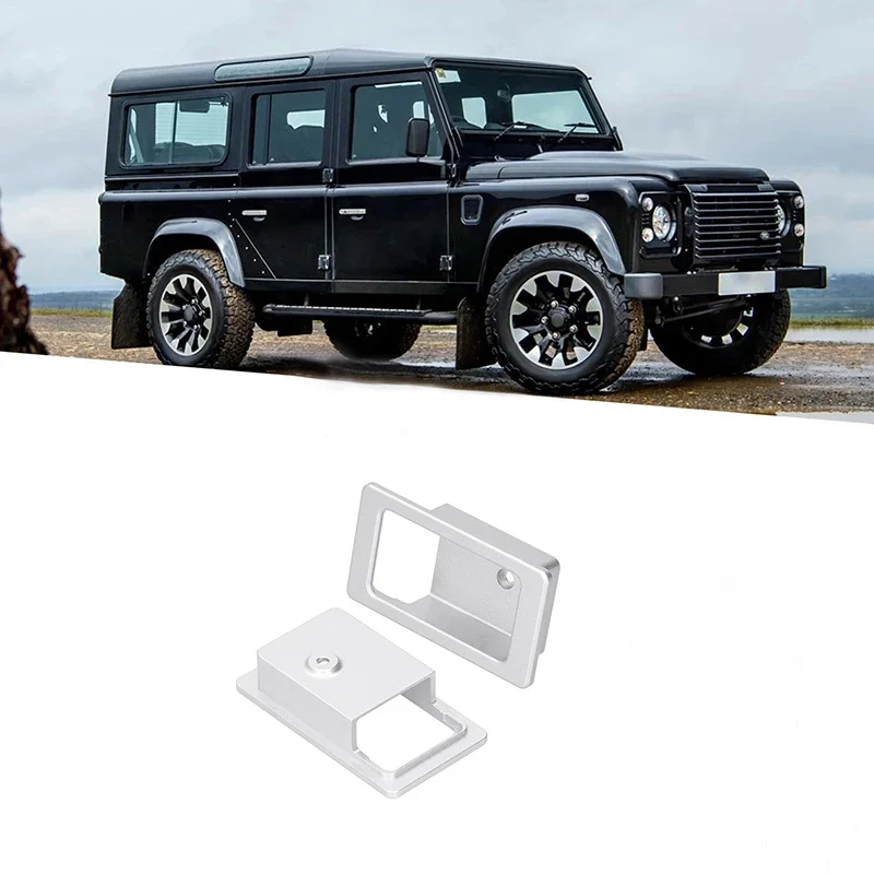 For-Land-Rover-Defender-2004-2018-Inner-Door-Handle-Bowl-Pull-Aluminium ...