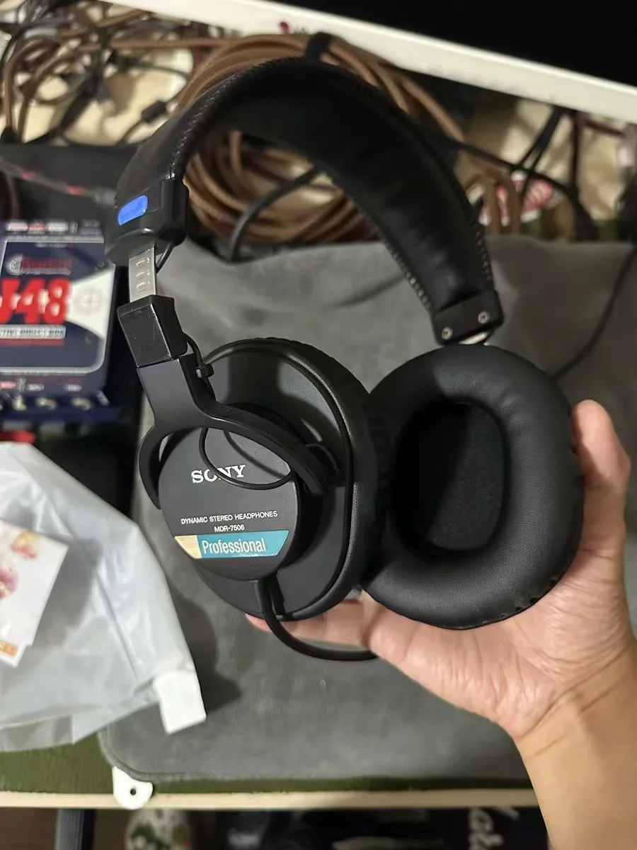 Replacement 1 Pair Ear Pads Cover For SONY MDR-7506 MDR-V6 MDR-900ST Headphones Ear Pads Headset ...