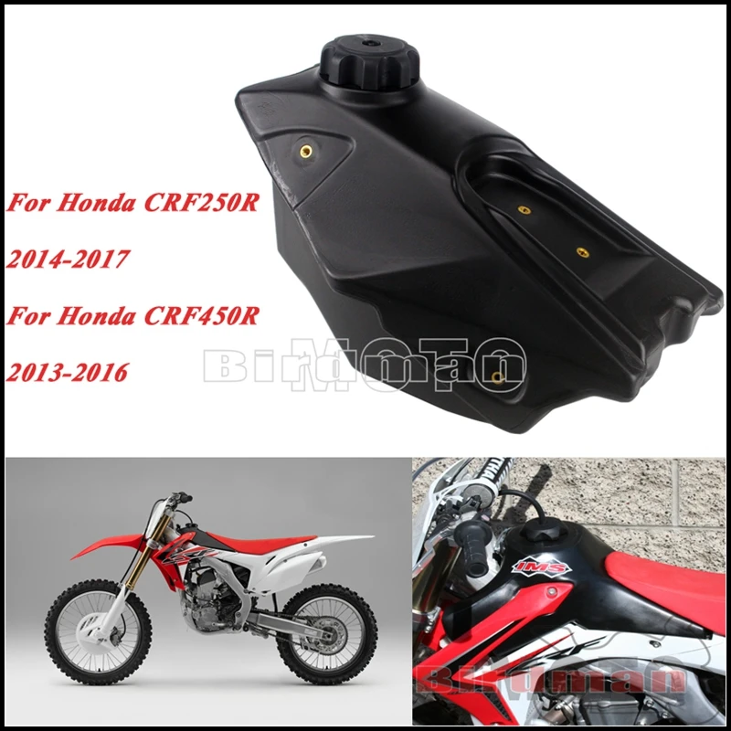 Motocross Enduro Fuel Tank For Honda Crf250r 2014-2017 Crf450r 2013 ...