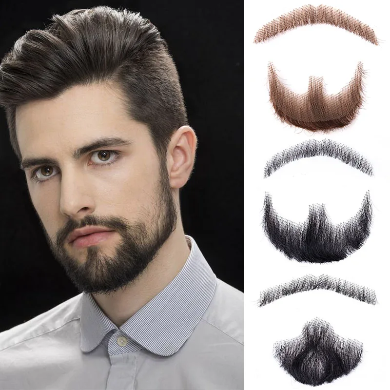 Maquiagem-barba-bigode-barba-falsa-homem-peruca-de-cabelo-Video ...