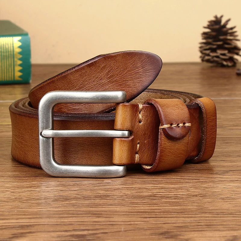 Buckles Men's Luxury Belts | Leather Shoulder Belt | Cowhide Shoulder ...