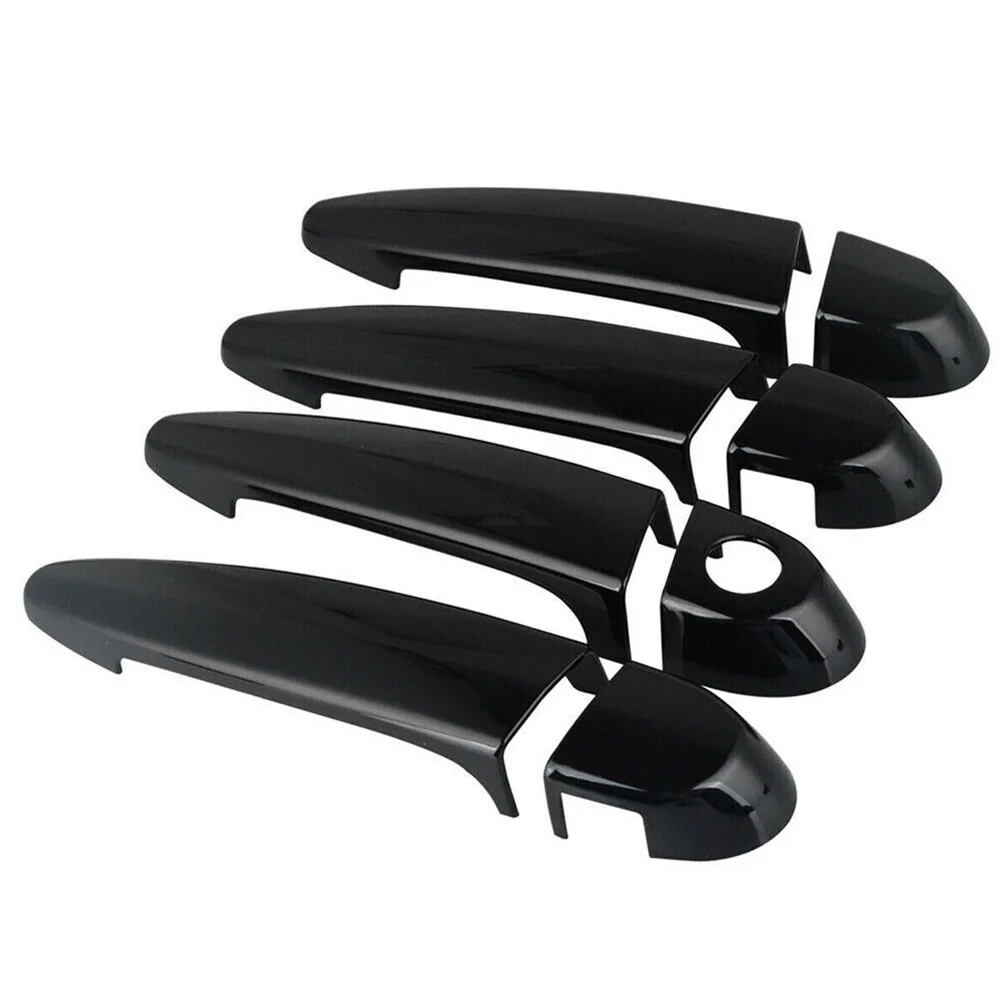 4Pcs-Set-Gloss-Black-Door-Handle-Cover-Trims-For-BMW-E87-E90-E91-E92 ...