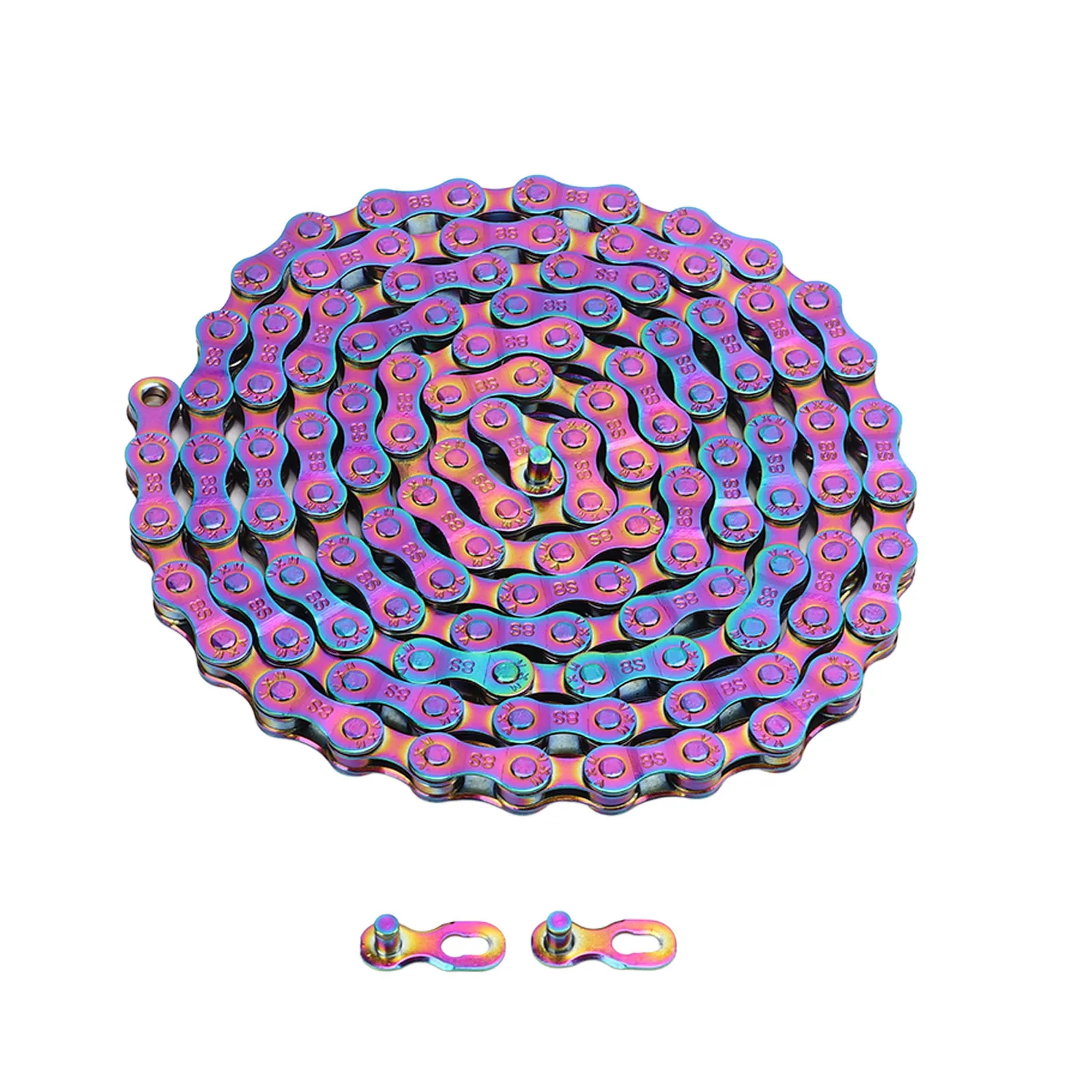 Portable-Bike-Chain-Rust-Proof-Colorful-Electroplating-6-7-8-Speed ...