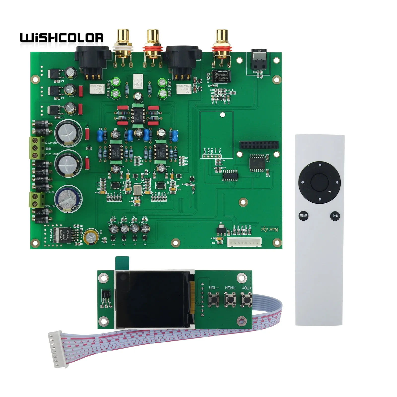 Wishcolor Common/Tuning Version Dual ES9038Q2M DAC Audio Decoder HiFi ...