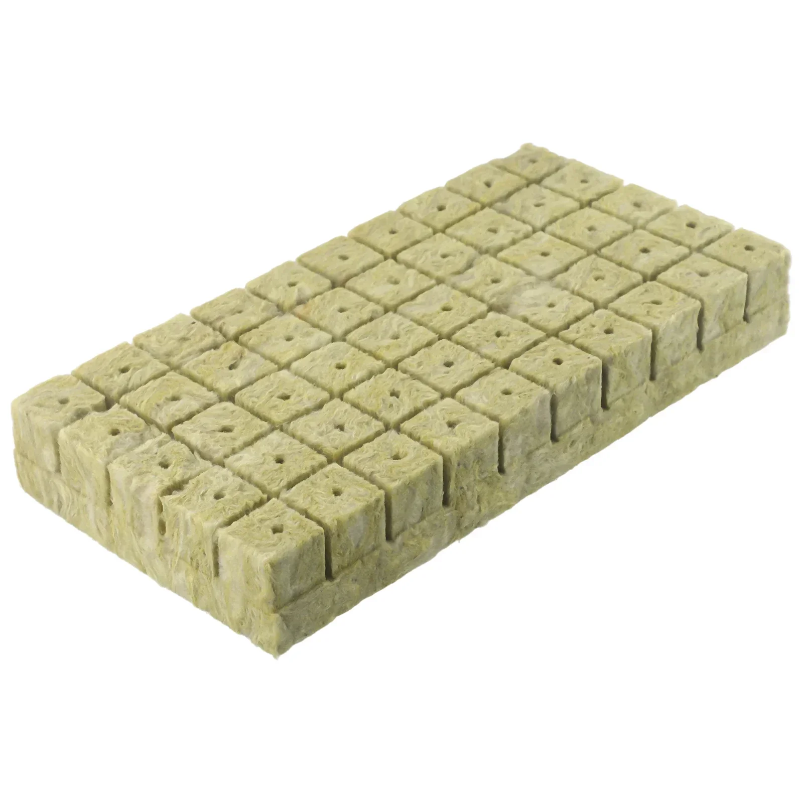 50-100Pcs-Starter-Plugs-Rock-Grow-Tray-Wool-Cubes-Hydroponic-Soilless ...