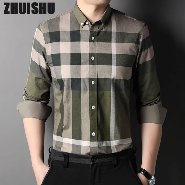 Designer Check Shirts For Men