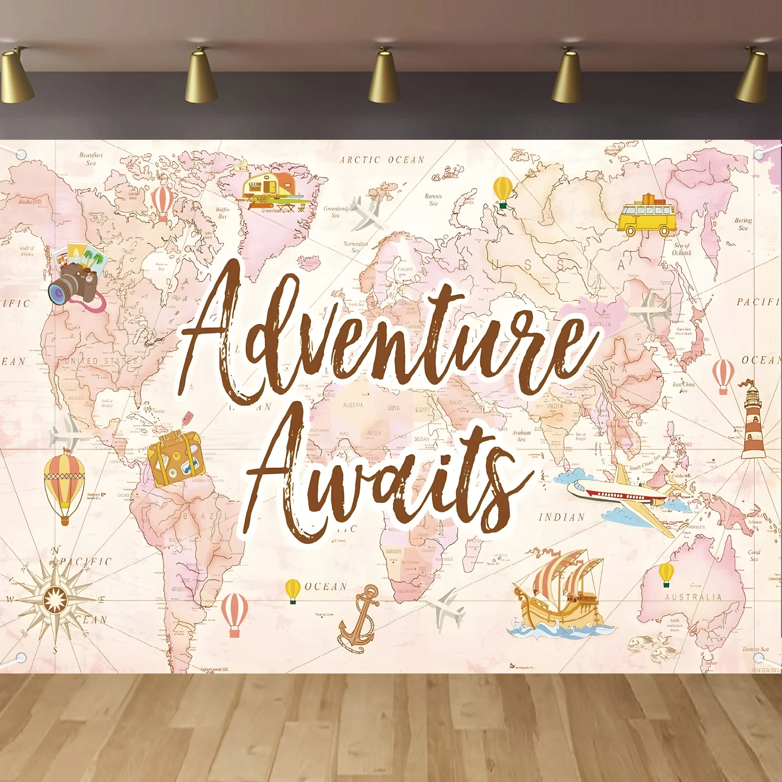 Travel Themed Party Decorations Supplies Classroom Theme Adventure ...