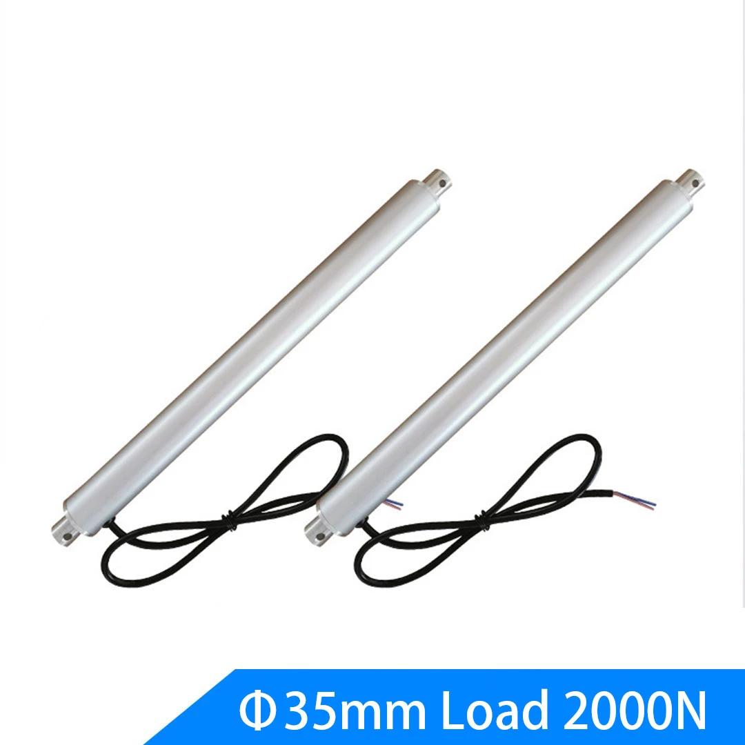Tubular Linear Actuator High Torque 12v 2000n 5mm/s 50mm-1000mm Mini ...