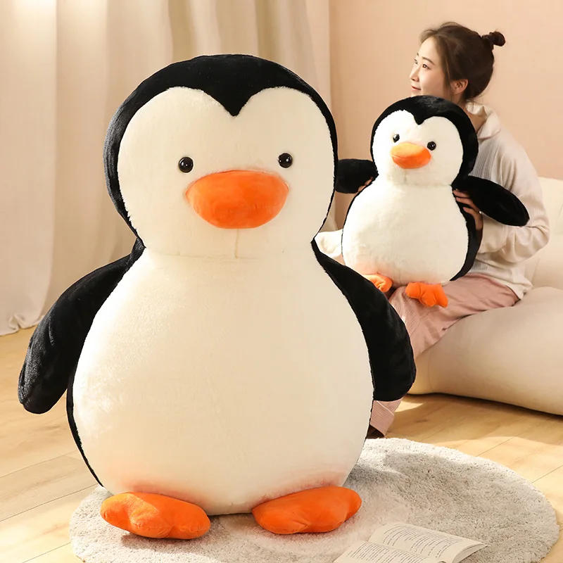 Fat-Penguin-Plush-Toys-para-meninos-e-meninas-Boneca-de-pel-cia-dos ...