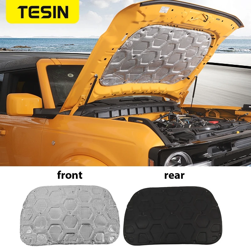 TESIN-Car-Engine-Hood-Heat-Insulation-Cotton-Sound-Deadener-Cover-For ...
