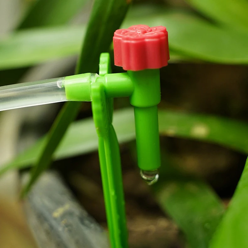 Garden Regulating Drip Irrigation Kit Automatic Watering Device 4/7mm ...