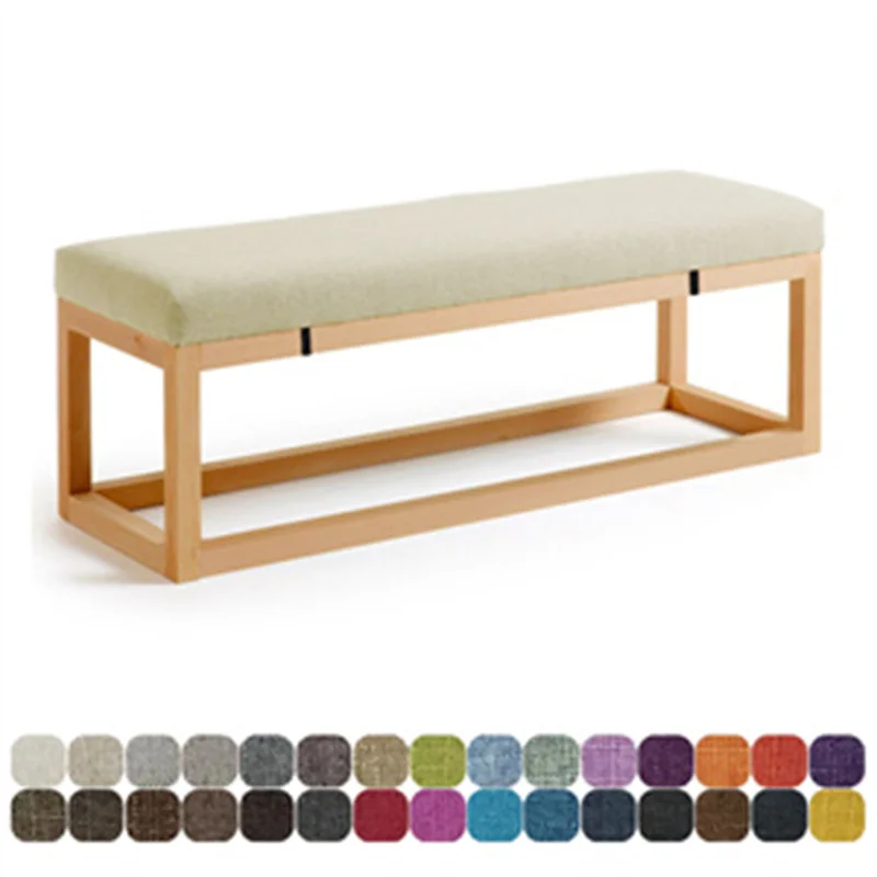 Premium Long Bench Cushions with Lock 3/5/8cm Thickened and Custom Size ...