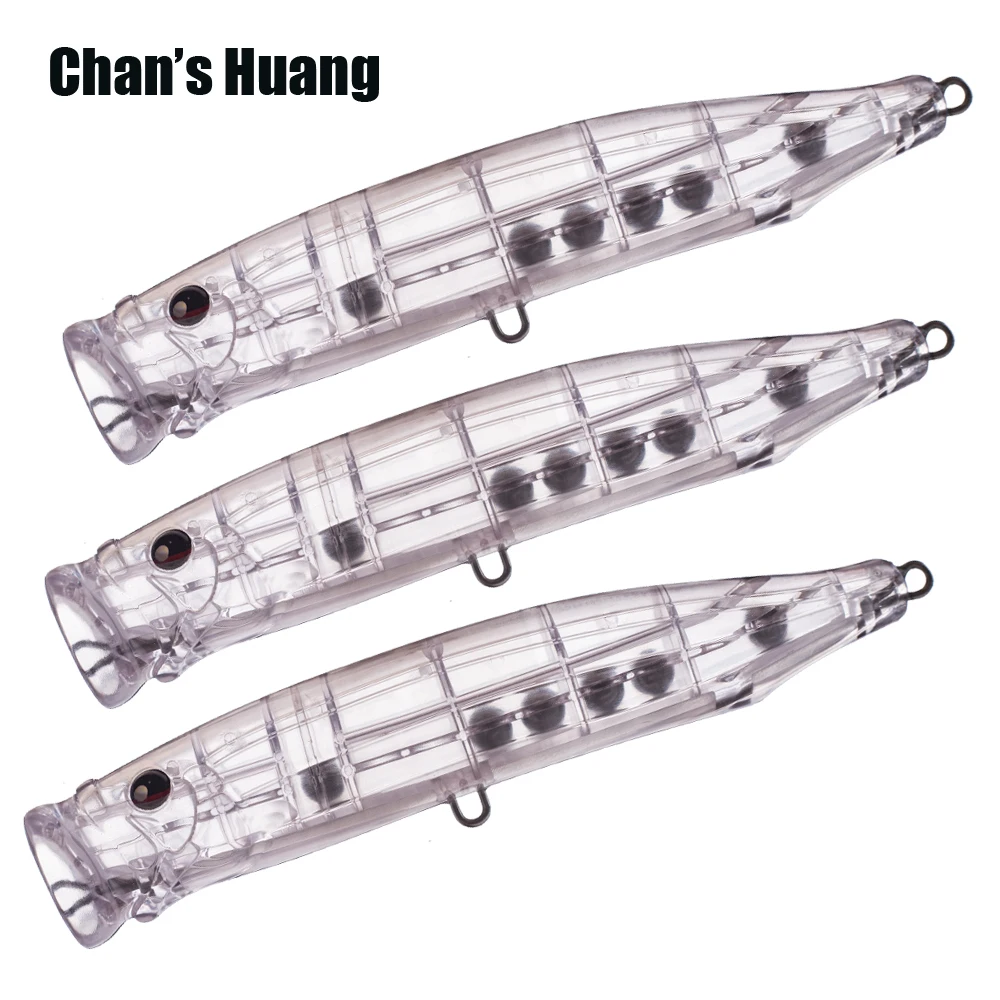 Chan's Huang 3PCS / LOT 15.5CM 52.5G / 6.1INCH 1.85OZ Large Popper ...