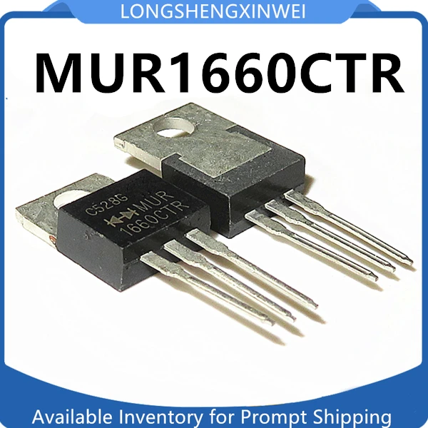1PCS-NEW-MUR1660CT-Co-Negative-MUR1660CTR-Co-Positive-16A-600V-Fast ...