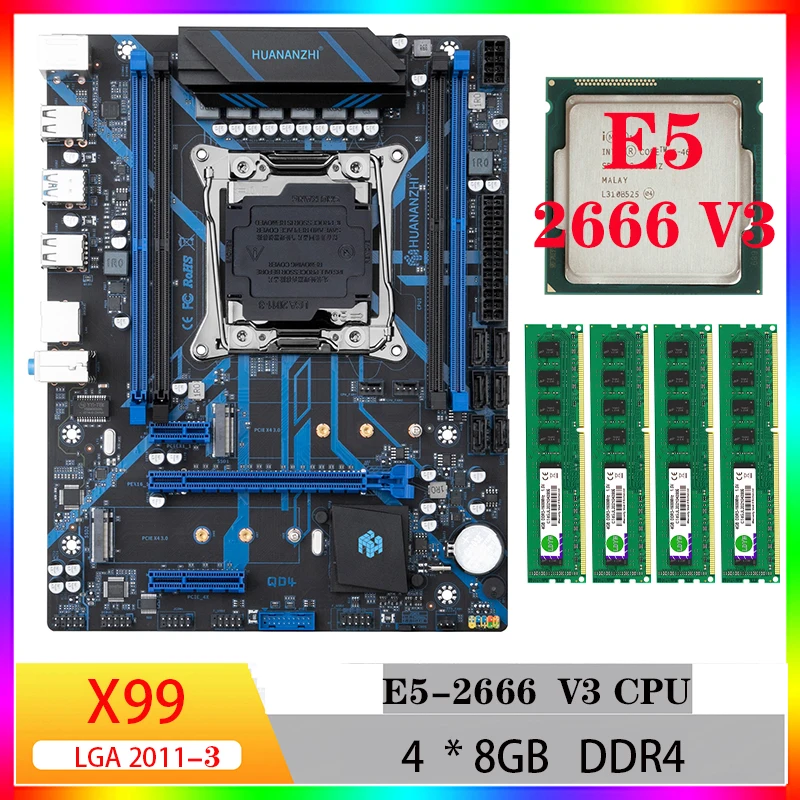 placa-mae-ddr4-kit-completo-lga-2011v3-motherboard-Kits-de-placas-m-e ...