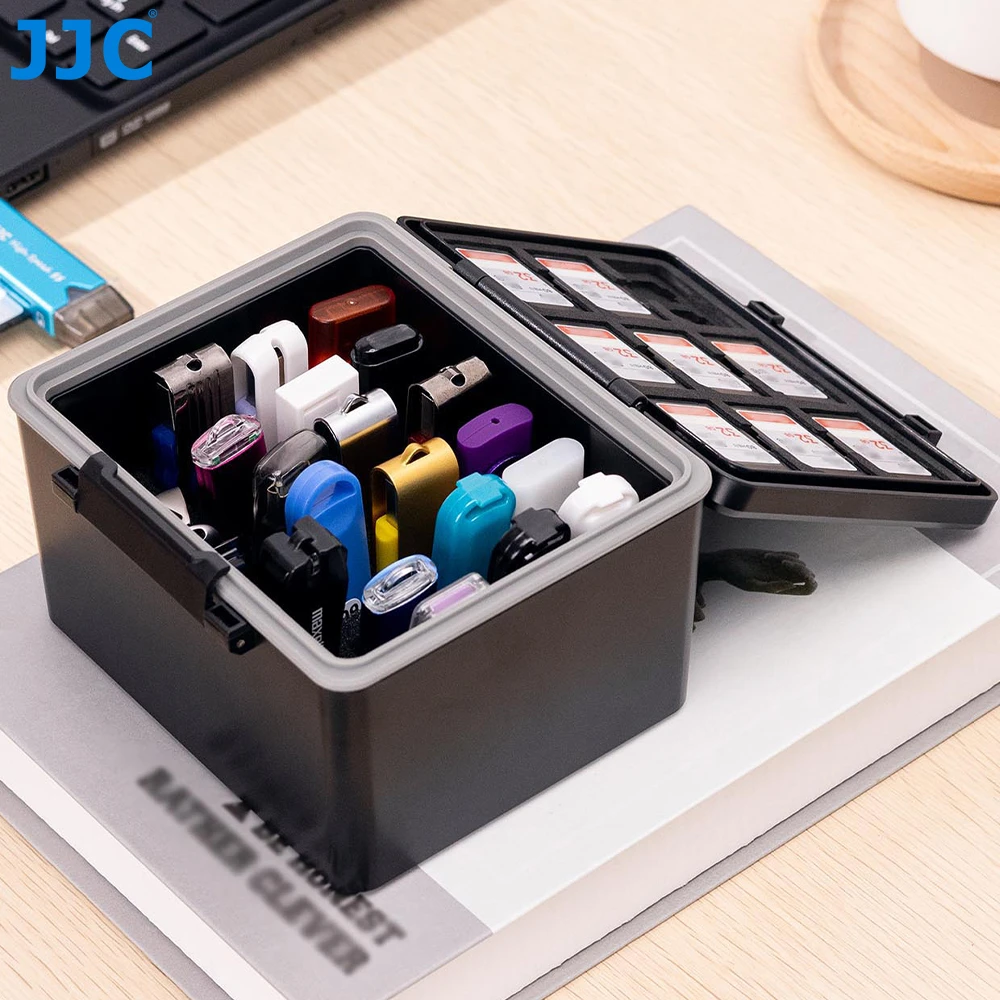 Thumb Drive Storage Holder Box | Flash Drive Case Accessories - 24 Usb ...