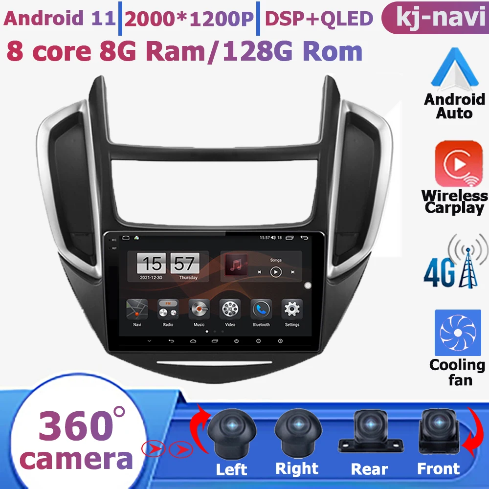 Reproductor de vídeo para Chevrolet Tracker 3, pantalla de 9 pulgadas ...