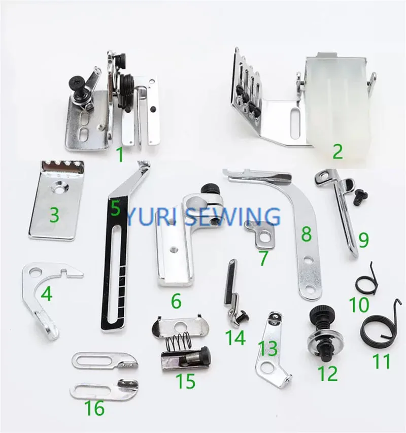 Shingray 787/888 thread tension,thread guide,cam set for 3 needle 5 ...