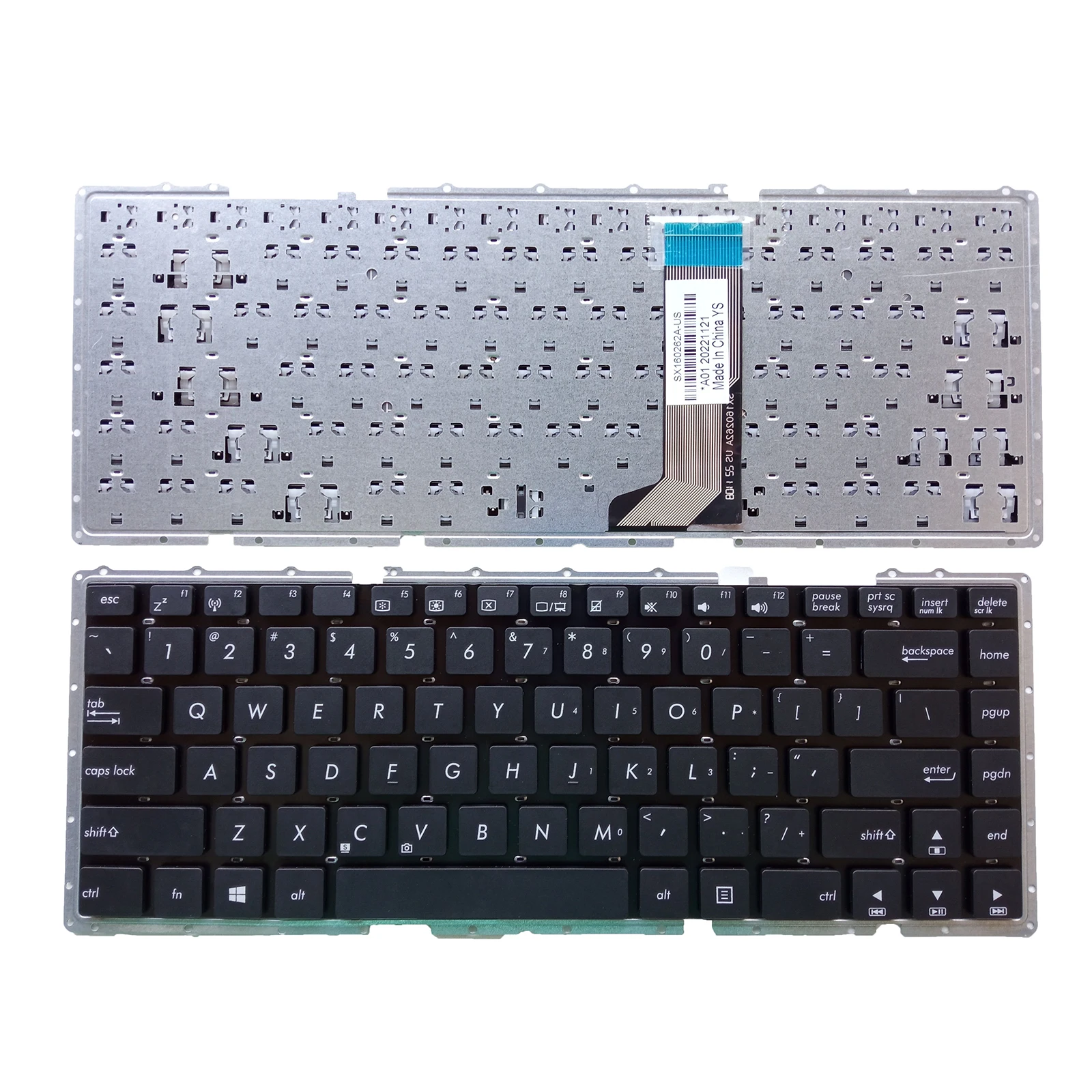 US Laptop Keyboard For ASUS X451 X451C X452 A450 A455 A455L K455 K455L ...
