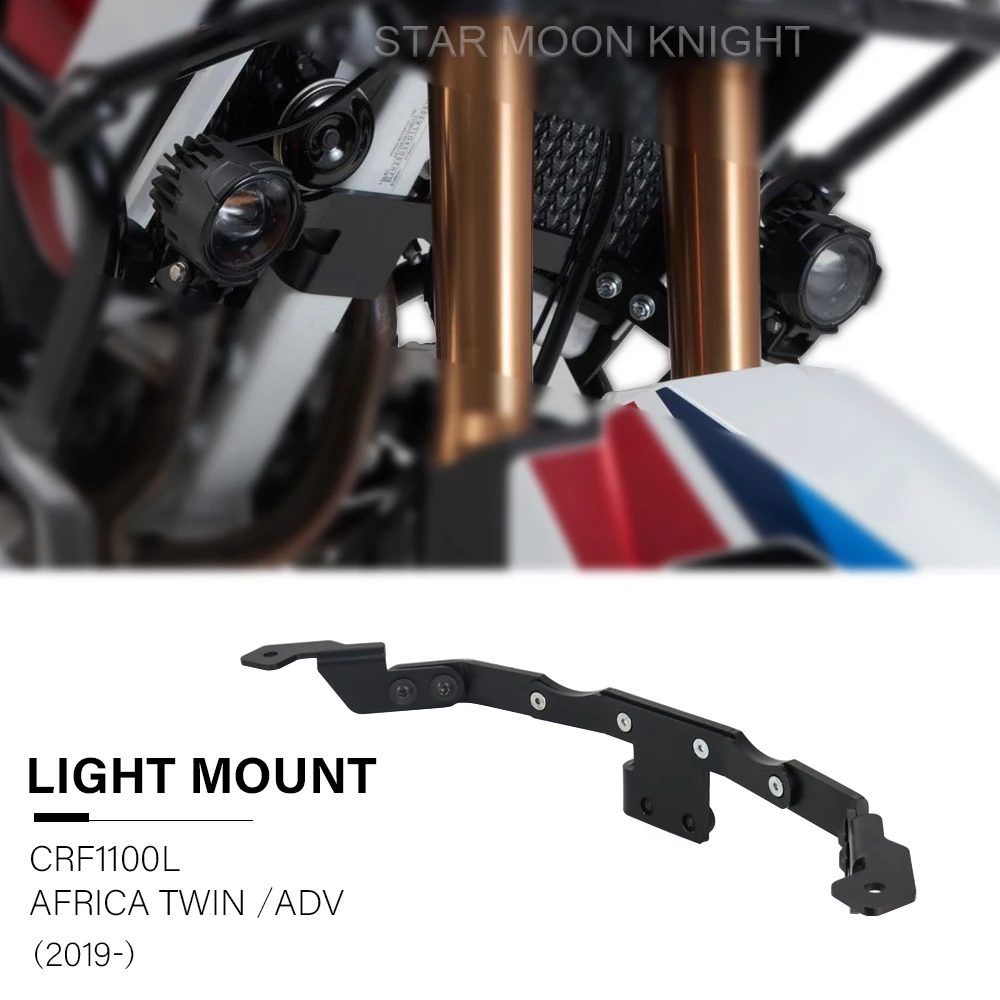 Auxiliary Fog Light Mounts Bracket For Honda Africa Twin CRF 1100 L ...