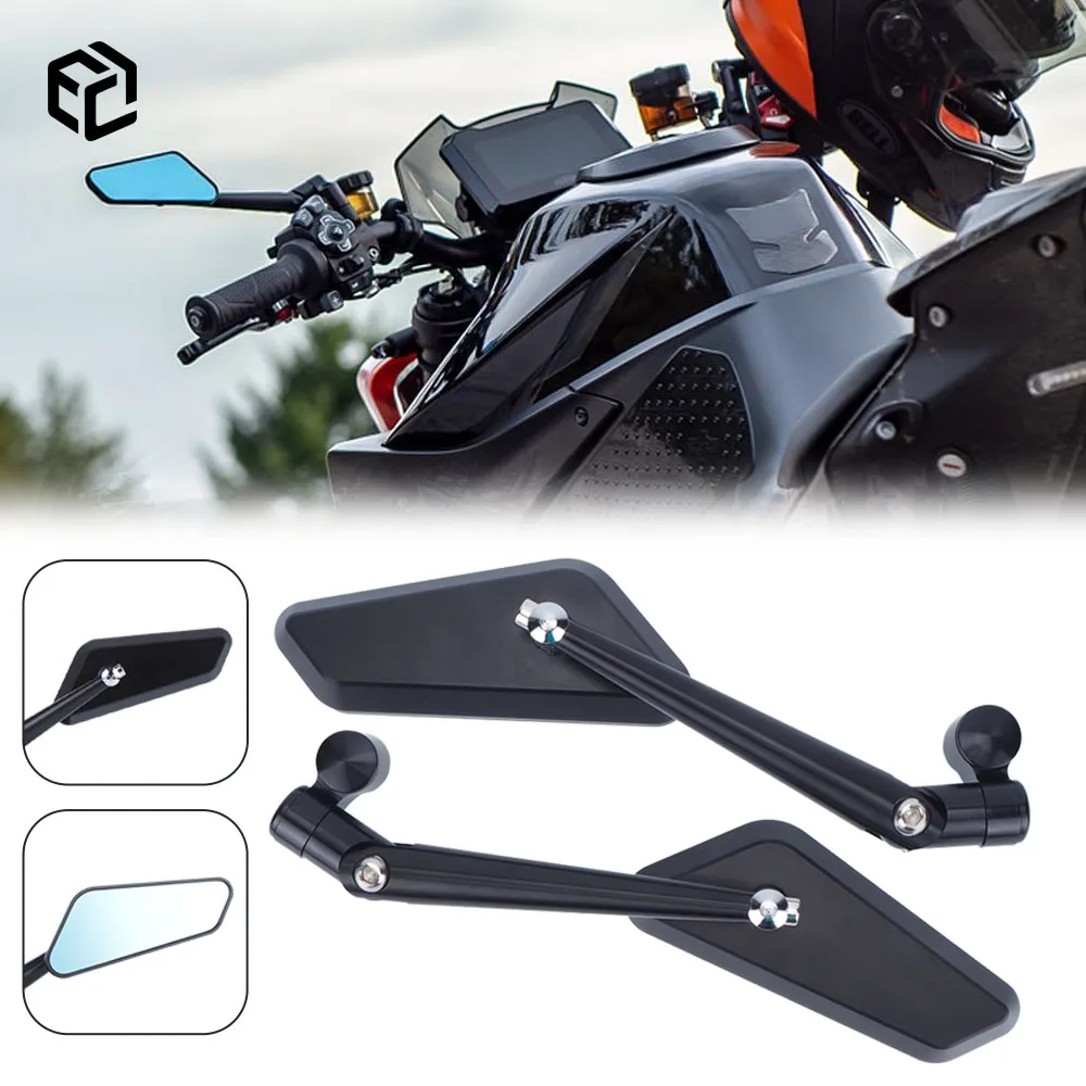 Motorcycle Side Handlebar End Rearview Mirror For KTM Duke 390 790 1190 ...
