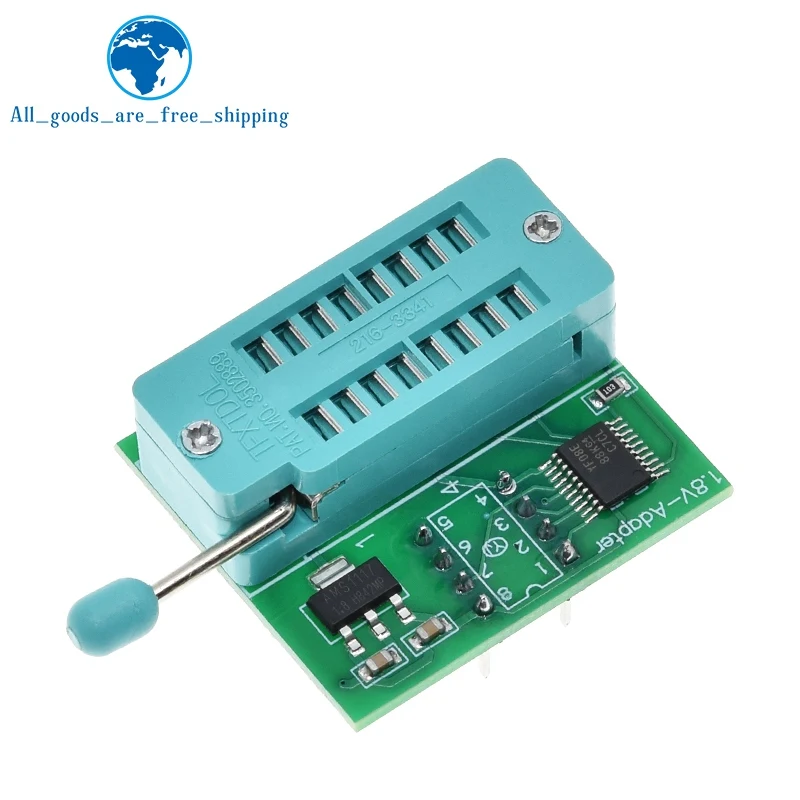 TZT-1-8V-adapter-for-Iphone-or-motherboard-1-8V-SPI-Flash-SOP8-DIP8-W25 ...